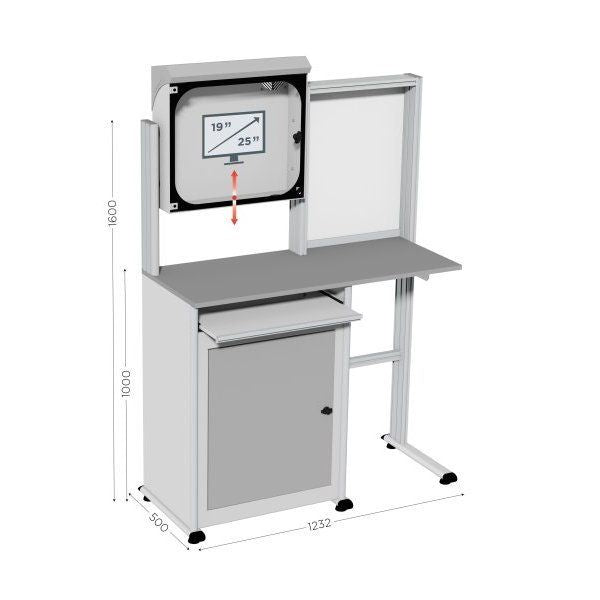 Computer cabinet | MOBIPOST® 500D – SESA SYSTEMS