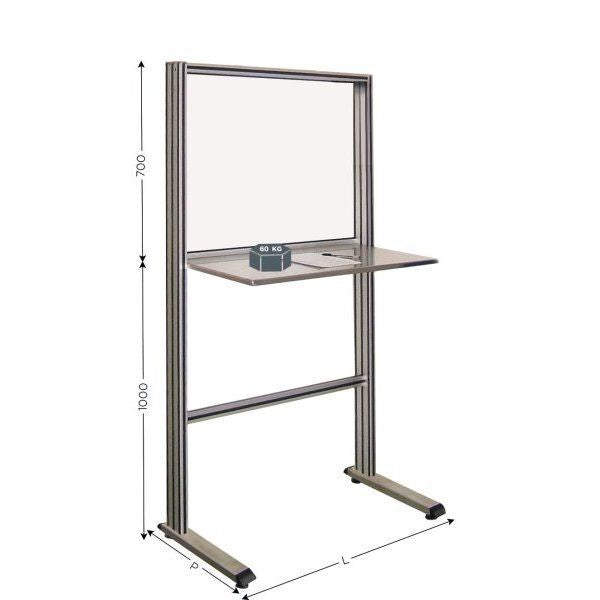 Stainless steel quality control station | QUALIPOST® 650B STAINLESS ST ...