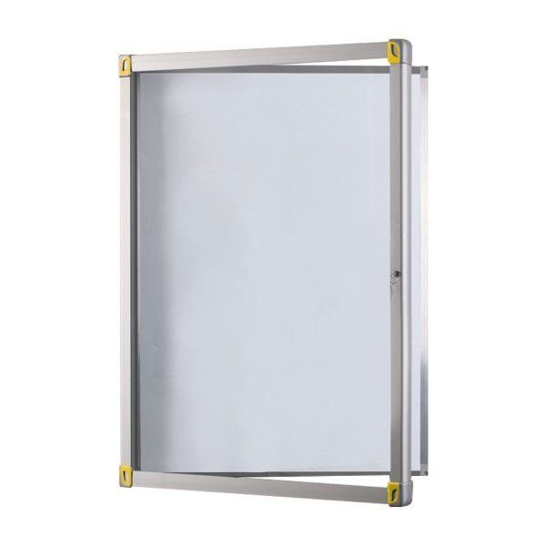 Outdoor display case | Magnetic outdoor display case with hinged door ...