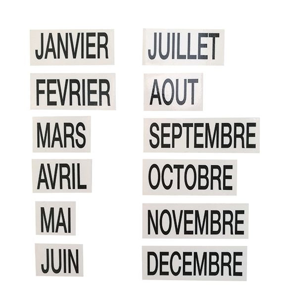 Magnetic months labels (january to december) – SESA SYSTEMS